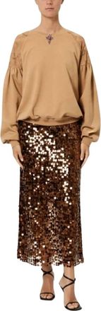 Pink Memories Femme, Jupes, Brun, Taille: 46 FR Pink Memories