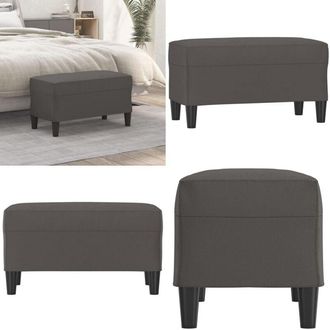 vidaXL Vidaxl - Sitzbank Grau 70x35x41 cm Kunstleder - Sitzbank - Grau - Kunstleder - Sofa - Lounge Möbel - Home & Living