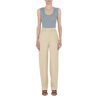 Joseph Femme, Pantalons, Beige, Taille: 42 FR Aix Pant