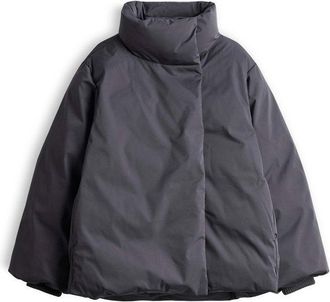 OPUS Winterjacke Horiza aus Webware mit wasserabweisender Funktion Oversized-Silhouette mit volumin&ouml;sem Stehkragen und Innentasche