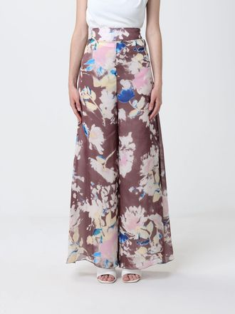 Hanita Pantalon Femme couleur &eacute;b&egrave;ne