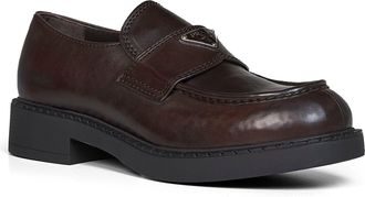 Prada Nappa Leather Penny Loafer - Brown