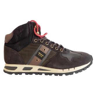 Blauer Homme, Chaussures, Brun, Taille: 45 EU Baskets montantes avec intérieur en tissu