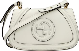 Gucci Arabella Sac bandouli&egrave;re Femmes Cuir Blanc
