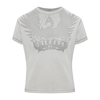 Diesel T-Ila-Aa7 T-shirt - - Tops - Damen - Grau - S