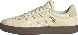 adidas Femme VL Court 3.0 Shoes, Wonder White/Wonder White/Gold met., 38 2/3 EU