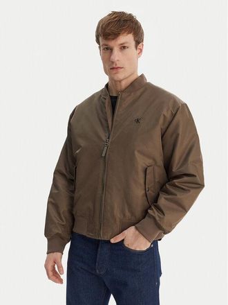 Calvin Klein Jeans Bomberjacke LV04RC526G Braun Regular Fit