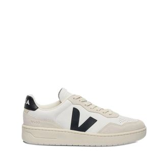 Veja V-90 Leather Sneaker - - Shoes - Herren - Wei&szlig; - 38 EU