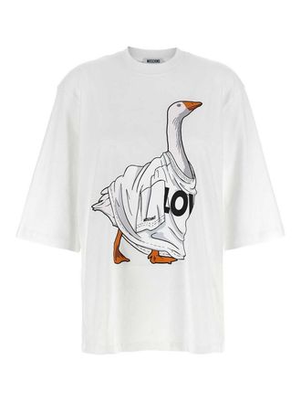Moschino T-Shirt - Blanc