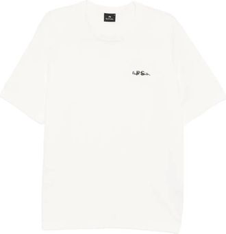 Paul Smith t-shirt à logo brodé - Tons neutres