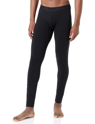 BOSS Herren Long John Thermal+ Lange Unterhose mit Thermo-Eigenschaften und Logo-Bund Schwarz001 XXL