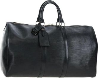 Louis Vuitton Pre-owned Vintage Epi Boston Bag - Femme - Pre-owned - Noir - Taille: ONE Size