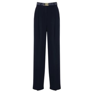 Max Mara Femme, Pantalons, Bleu, Taille: 42 FR Robe &Eacute;l&eacute;gante Neottia