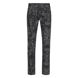 Philipp Plein Tattoo Super Straight Cut Jeans - - Trousers - Herren - Schwarzk - W28
