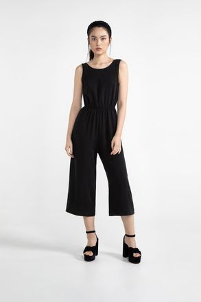 Lovjoi Damen vegan Jumpsuit Staine Schwarz
