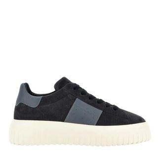 Hogan Homme, Chaussures, Bleu, Taille: 40 EU H-Stripes Baskets