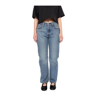 Levi's 501 Curve Gerades Jeans - - Jeans - Damen - Blau - W25 L30