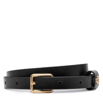 Calvin Klein G&uuml;rtel Calvin Klein Square Buckle Ck Loop 15Mm LV04F7146G Schwarz