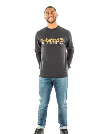 Timberland Sweat Brush Bach Crew Neck 001 Black M