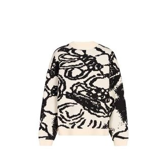 Topshop Pull ample &agrave; motifs