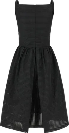 Vivienne Westwood Corset-Inspired Bodice Dress - Black