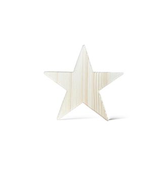 Generico Weihnachtsbaumspitze Stern Baumspitze Holz