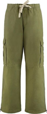Palm Angels Homme, Pantalons, Vert, Taille: L Pantalon Cargo Vert Olive et Confortable