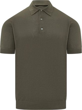 FILIPPO DE LAURENTIIS Homme, Tops, Vert, Taille: 4XL Polo Mc Seta
