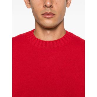 Magazzino Ricambi Girocollo Sweater - Red