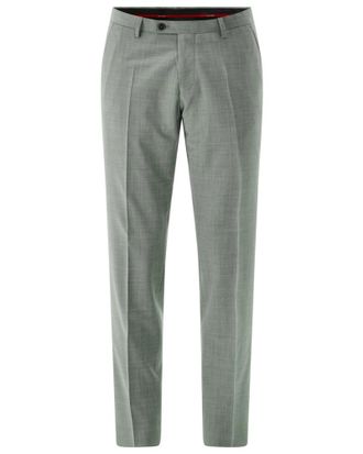CG - Club of Gents Festliche Anzughose aus einem Schurwoll-Stretch-Mix, Slim Fit in