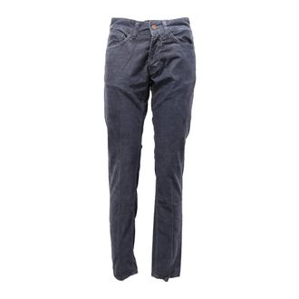 Michael Coal Velvet Vintage Hose - - Trousers - Herren - Blau - W34