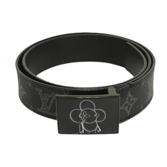 Louis Vuitton Ceinture Pre-owned Sangle M&eacute;tropole Vivienne Monogram - Homme - Pre-owned - Noir - Taille: ONE Size