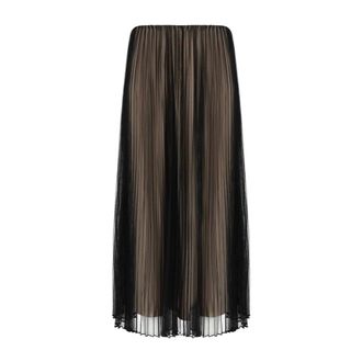 Max Mara Femme, Jupes, Noir, Taille: 36 FR Baby Midi Skirt