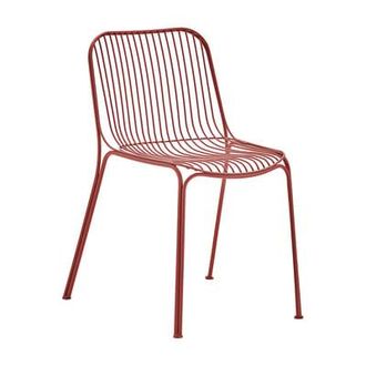 Kartell Chaise HiRay - Rouge - Acier zingué peint - Designer Ludovica & Roberto Palomba