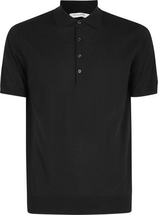Paolo Pecora Homme, Tops, Noir, Taille: XL Maglia A Polo