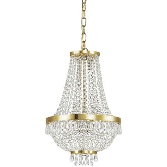 Ideal Lux Ideal Lux - Caesar - Lustre en cristal à 6 ampoules au fini doré, G9