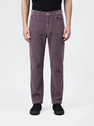 Marni Pantalon &eacute;vas&eacute; en velours c&ocirc;tel&eacute; de cachemire &agrave; taille mi-haute