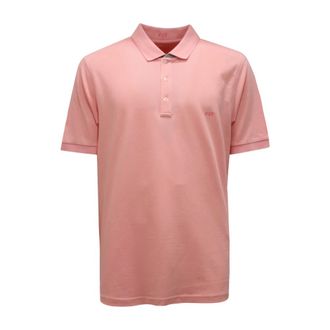 Fay Homme, Tops, Rose, Taille: 2XL Npmb248135S Polo