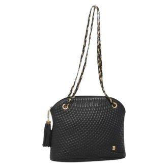 Bally Sac bandouli&egrave;re en cuir Pre-owned - Femme - Pre-owned - Noir - Taille: ONE Size