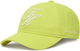 Tommy Hilfiger Cap Logo Embroidery Baseball Cap AW0AW18338 Gr&uuml;n