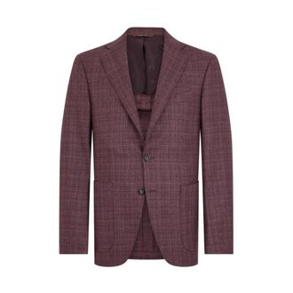 Canali Homme, Vestes, Rouge, Taille: 2XL Blazers