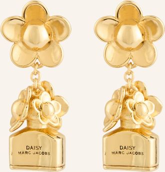 Marc Jacobs Ohrh&auml;nger The Mini Icon Daisy gold
