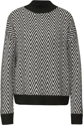 Street One Wollpullover STREET ONE / Da.Strick / jacquard_turle neck_sweater