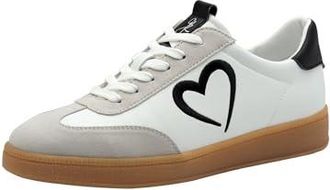 Marco Tozzi Femme Damen by Guido Maria Kretschmer Sneaker 2-83701-44 Basket, White Black, 39 EU