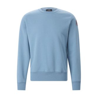 Parajumpers Strickpullover mit Rundhalsausschnitt - - Sweatshirts & Hoodies - Herren - Blau - 2XL