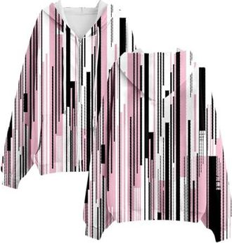 Generic Veste de sport d&eacute;contract&eacute;e &agrave; capuche avec poches pour femmes, veste l&eacute;g&egrave;re et polyvalente pour un usage quotidien, blanc, XL