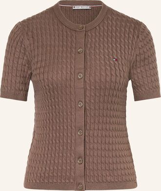 Tommy Hilfiger Strickjacke braun