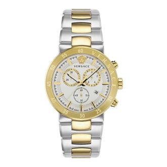 Versace Homme, Accessoires, Jaune, Taille: ONE Size Chronographe Urban Mystique Montre