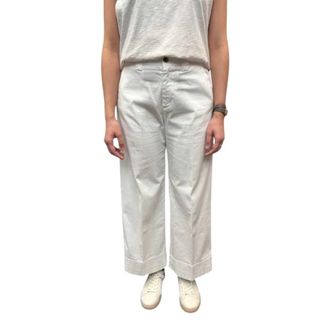 Mason's New York Studio Crop Hosen - - Trousers - Damen - Wei&szlig; - M