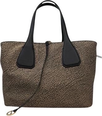 Borbonese Femme, Sacs, Brun, Taille: ONE Size Borsa Bauletto